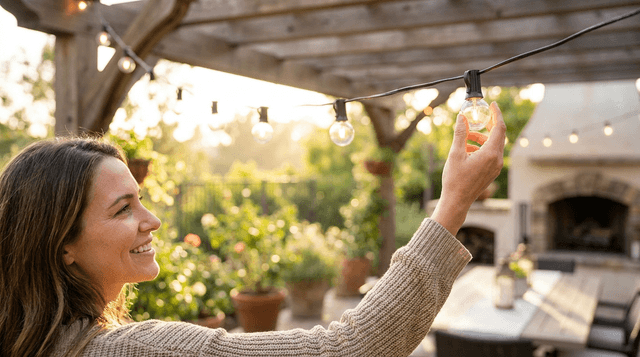 8 Best Outdoor String Lights for Patios, Pergolas, and Backyards - Curatsy